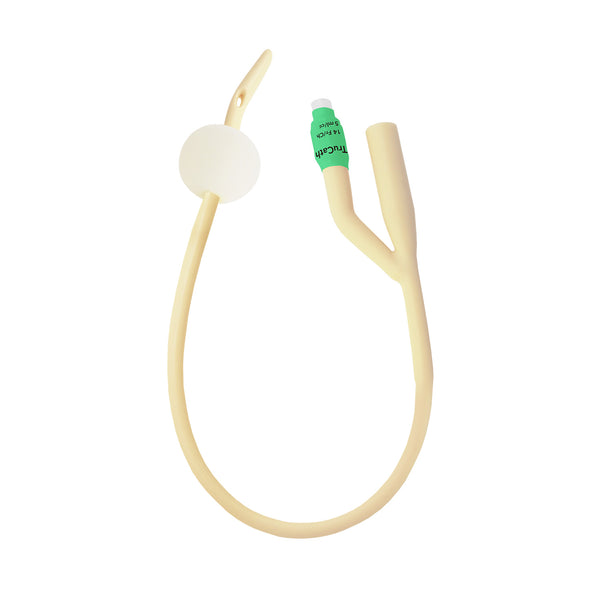 TruCath® Silicone-Elastomer Coated Latex Foley Catheters, Coudé Tip ...