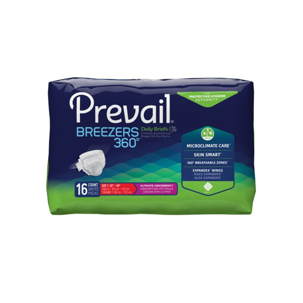 Prevail Breezers 360 Briefs - Ultimate Absorbency – At Home Medical ...