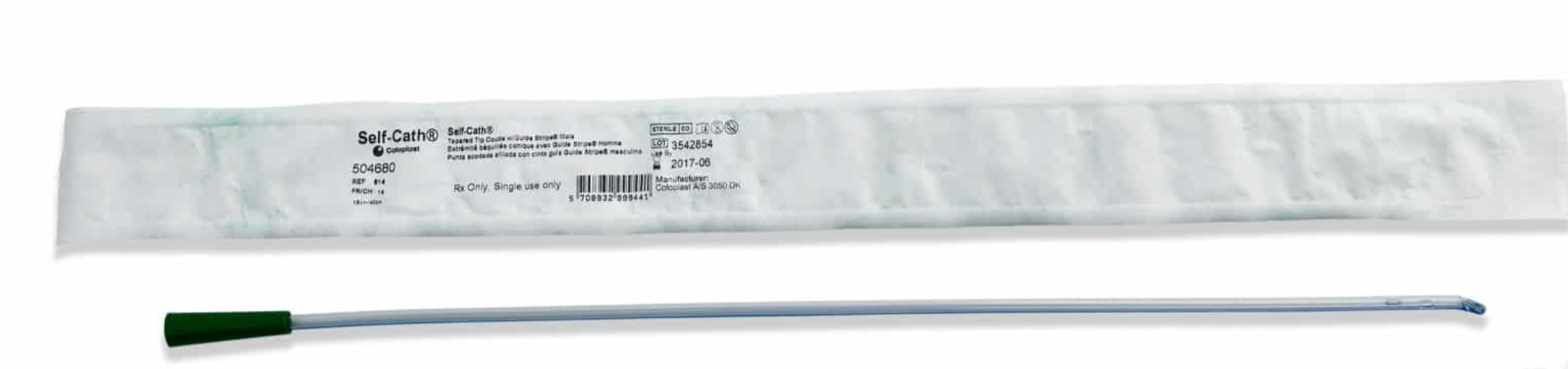 Coloplast Self Cath Tapered Coude Tip Intermittent Catheter - Male – At ...