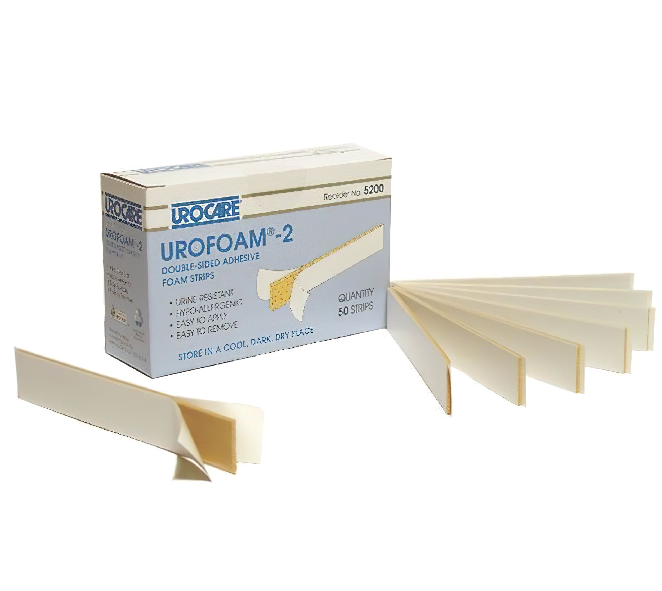 Urofoam External Catheter Adhesive Foam Strips – At Home Medical ...