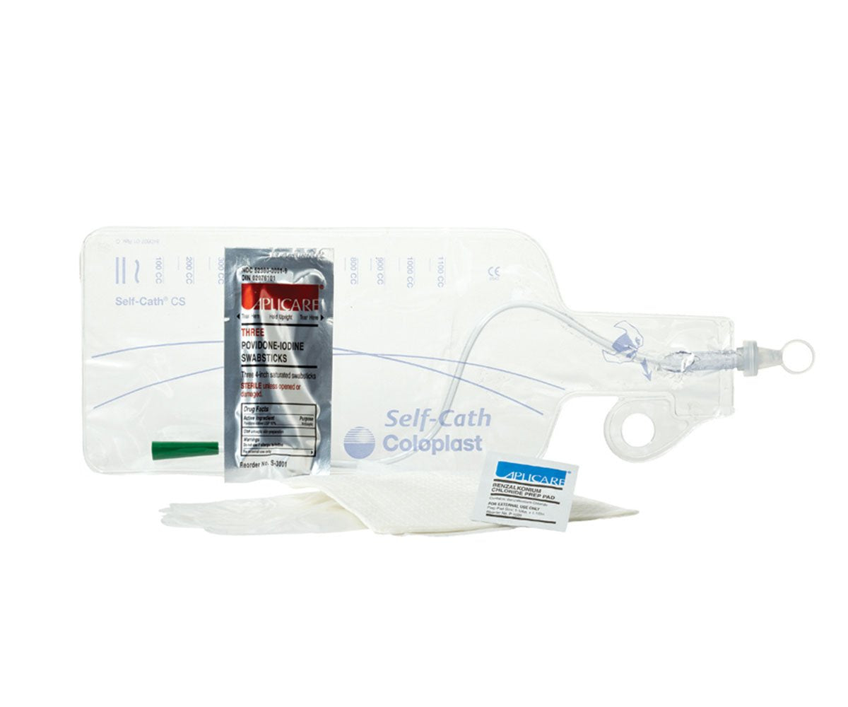 Coloplast Self Cath Closed System with Insertion Supplies - Olive Coud ...